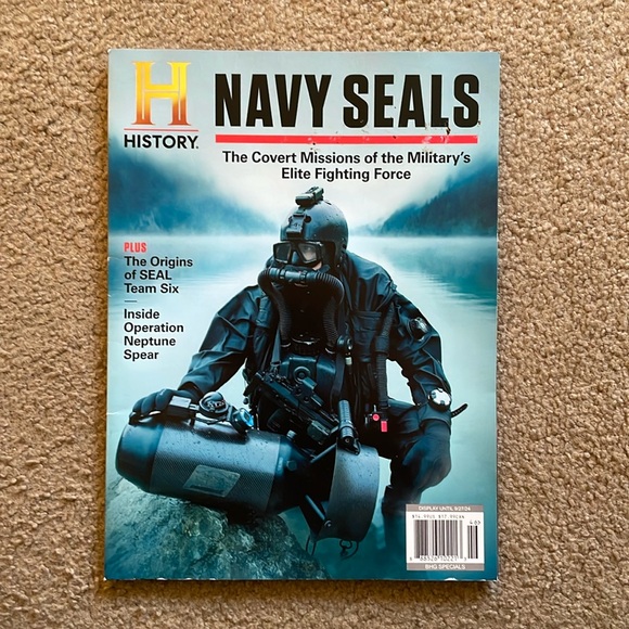 History Vault | Other | History Magazine Navy Seals September 224 ...